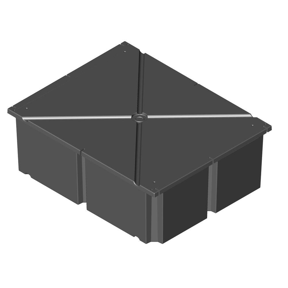 PermaFloat 48 in. x 60 in. x 16 in. Dock System Float Drum-4516 - The ...
