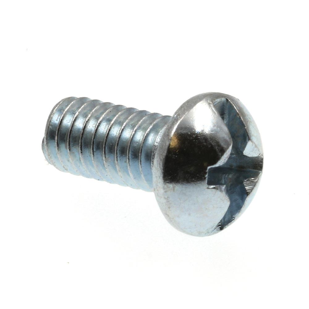 Prime-Line #8-32 x 3/8 in. Zinc Plated Steel Phillips/Slotted ...