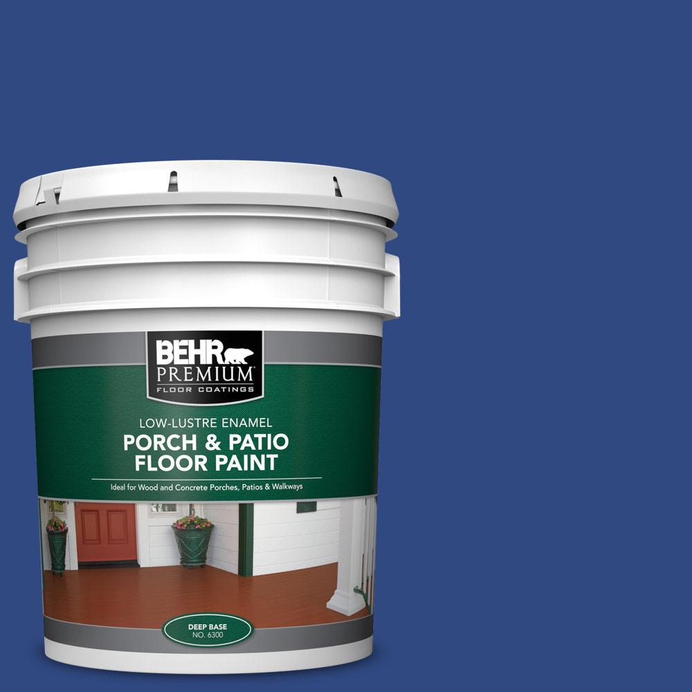 BEHR Premium 5 gal. #P530-7 Tanzanite Low-Lustre Enamel Interior ...