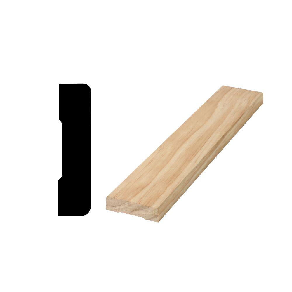 Woodgrain Millwork WM 473 9/16 in. x 2-1/4 in. Solid Pine Casing ...