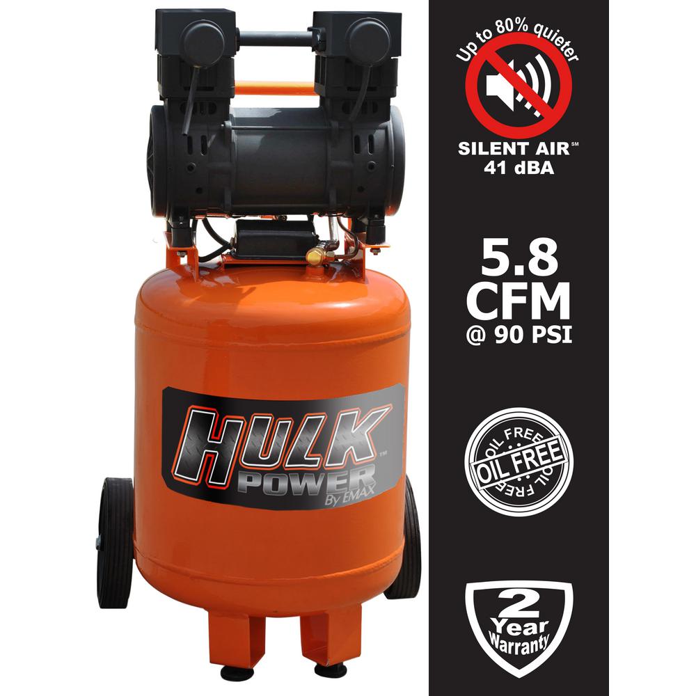Fini 1.5 HP 3 Gal. 150 PSI Portable Electric Twin Stack Air Compressor ...