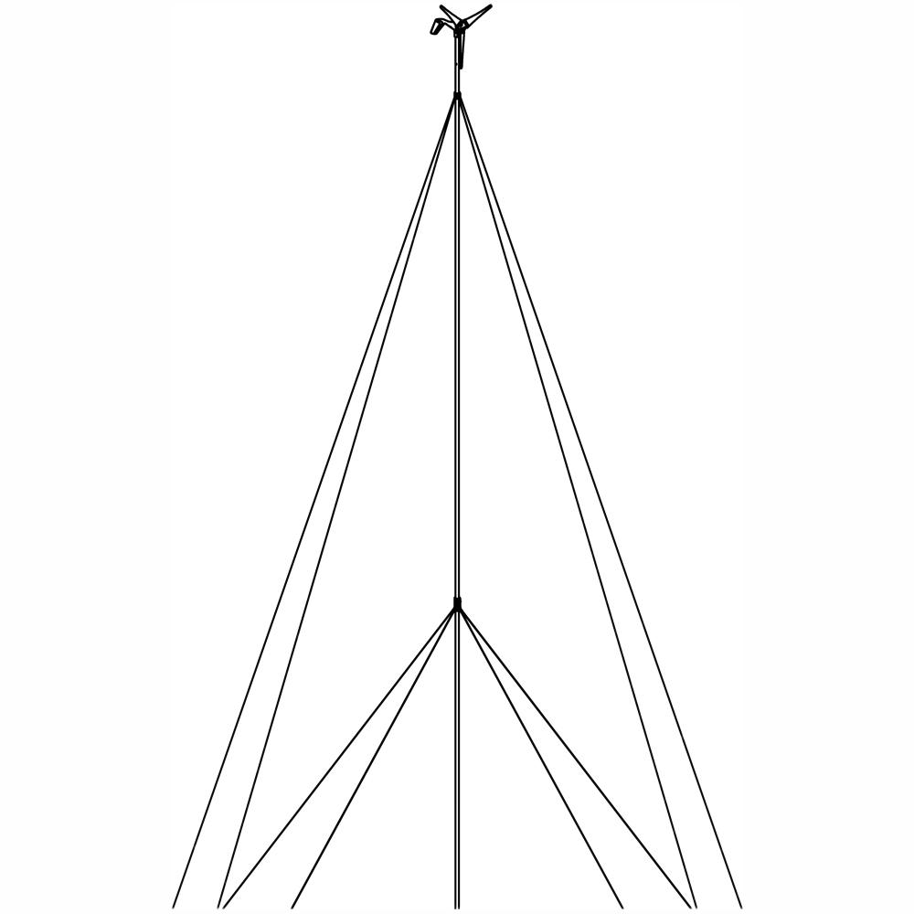 Sunforce 30 ft. Wind Turbine Tower Kit-45455 - The Home Depot