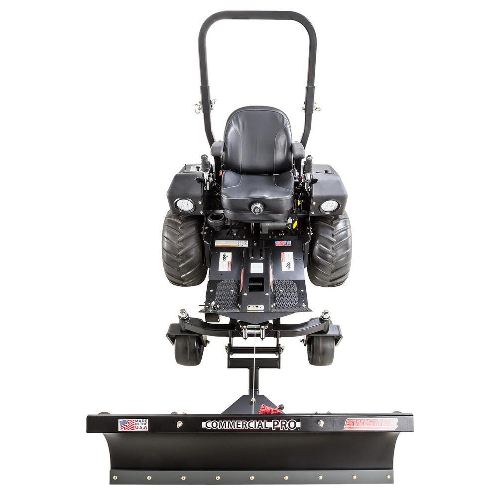 Swisher Front Mount Plow Blade Combo Attachment-21000 - The Home Depot