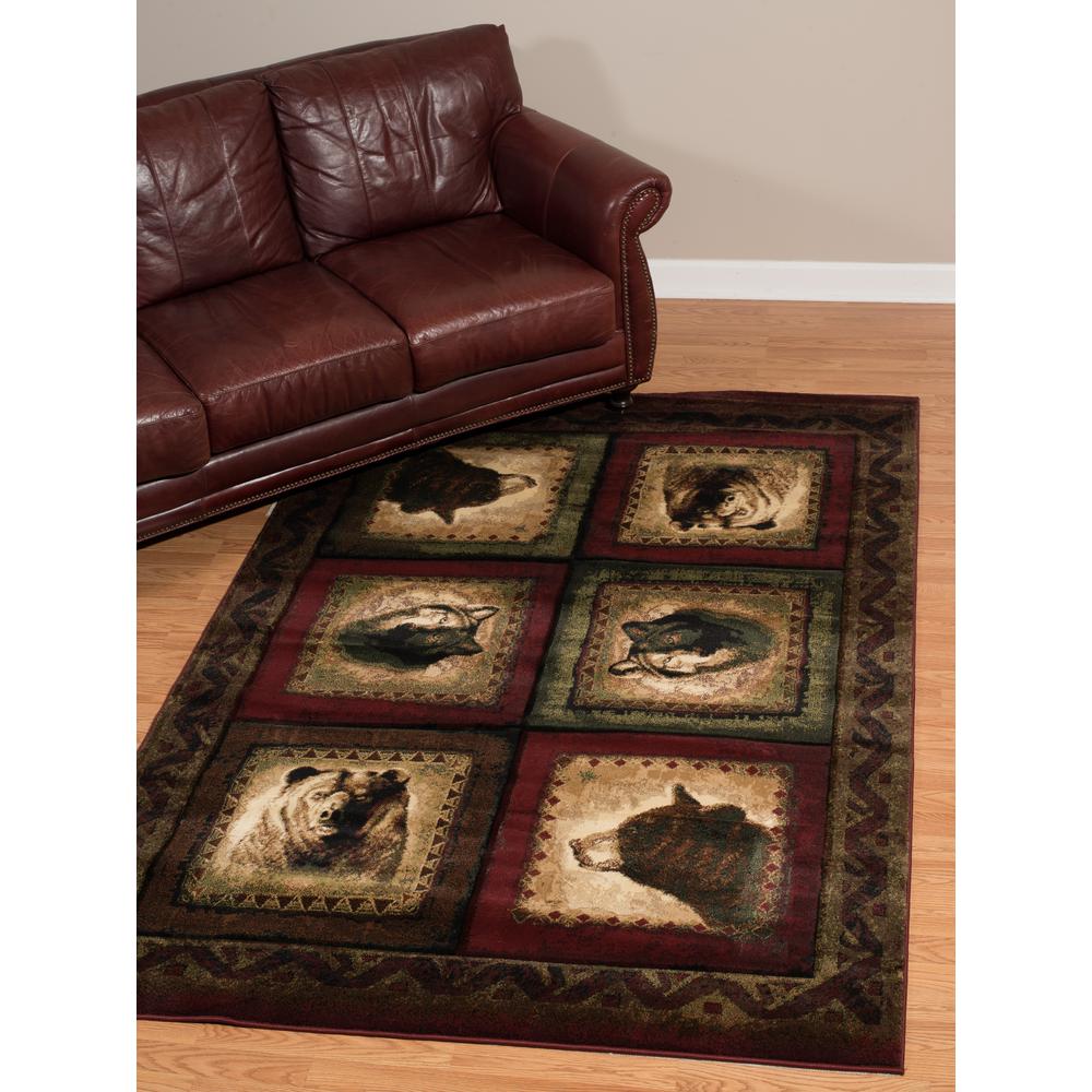 Wolf Print Area Rugs | Bryont Rugs and Livings