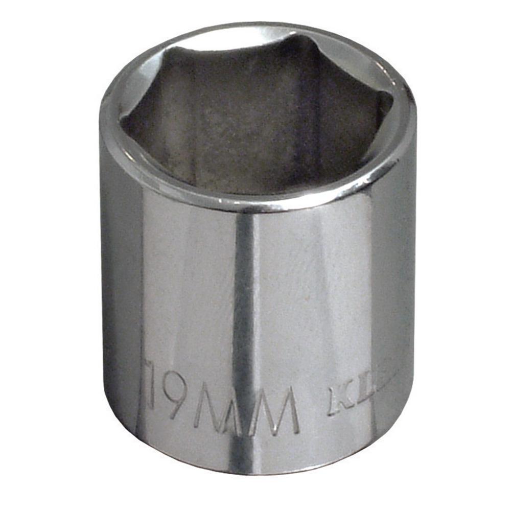 Klein Tools 3/8 in. Drive 8 mm Metric 6-Point Socket-65908 - The Home Depot