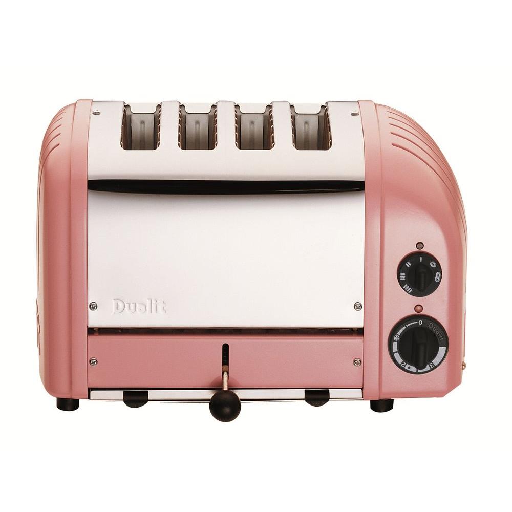 Dualit New Gen 4-Slice Lime Green Wide Slot Toaster with Crumb Tray ...