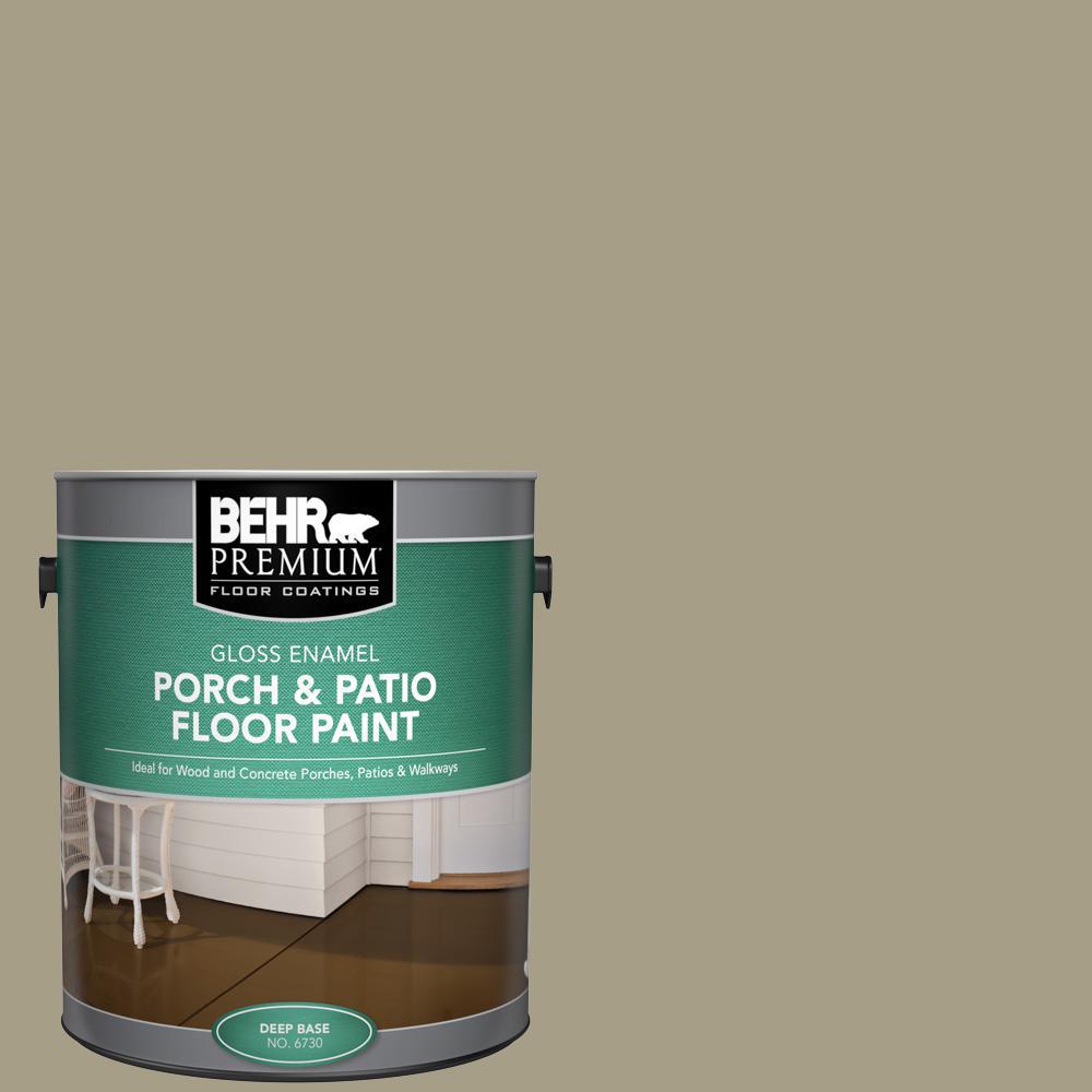 BEHR Premium 1 gal. #PPU9-25 Eastern Bamboo Gloss Enamel Interior ...