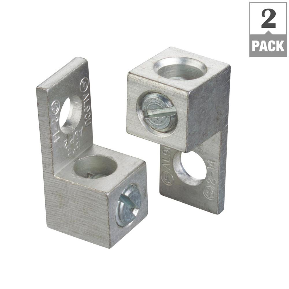 2/0 to #14 Dual Rated Mechanical Wire Connector with Single Conductor ...