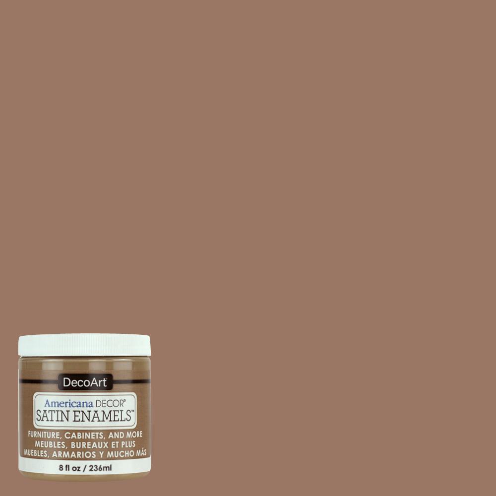 Americana Decor 8 oz. Metallic Rose Gold Paint-ADMTL03-98 - The Home Depot