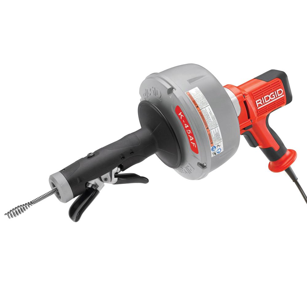 RIDGID 115-Volt K-50 Sectional Drain Cleaner Machine for 1-1/4 in. to 4 ... RIDGID 115-Volt K-50 Sectional Drain Cleaner Machine for 1-1/4 in. to 4 ...