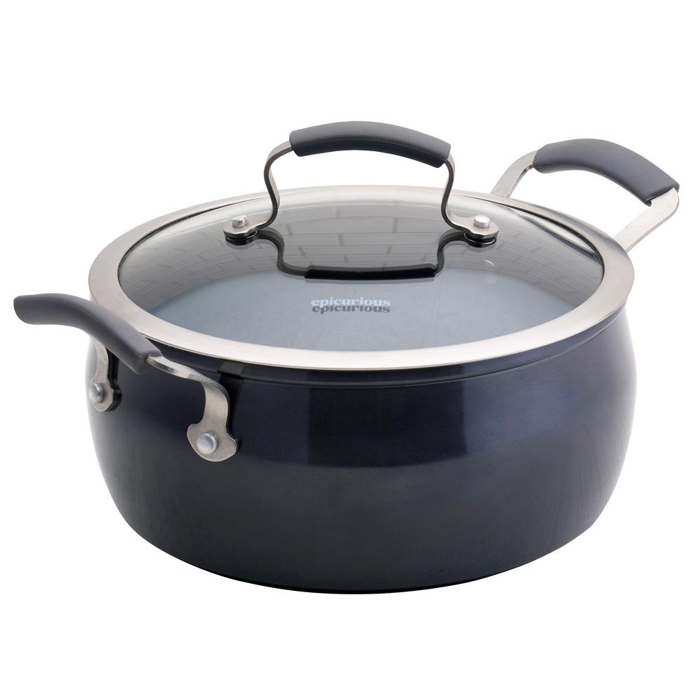 Epicurious Translucent 11 Piece Hard Anodized Aluminum Nonstick