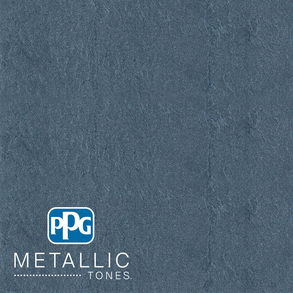 PPG METALLIC TONES 1 gal. #MTL111 Flatter Metallic Interior Specialty ...