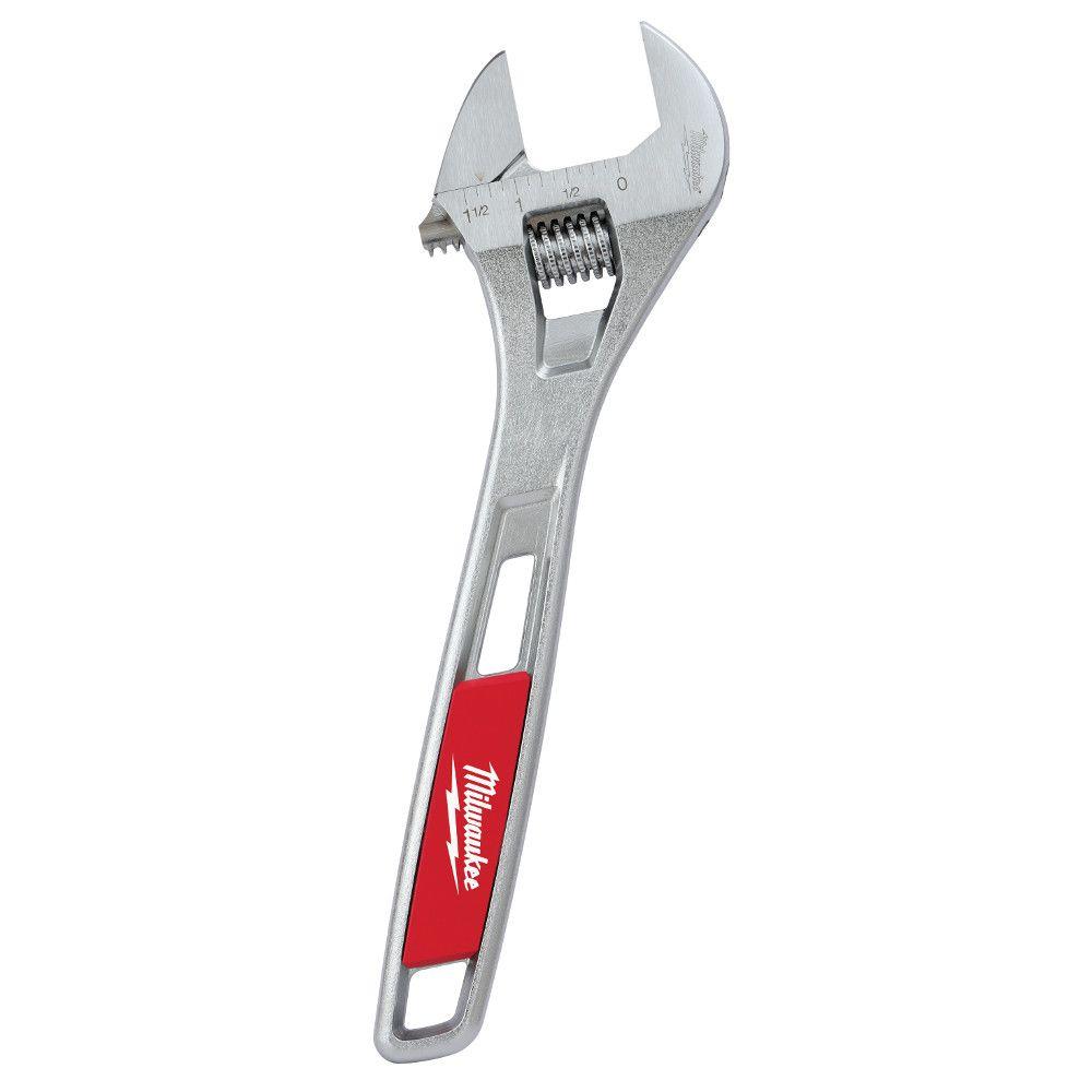 Milwaukee 10 in. Adjustable Wrench-48-22-7410 - The Home Depot