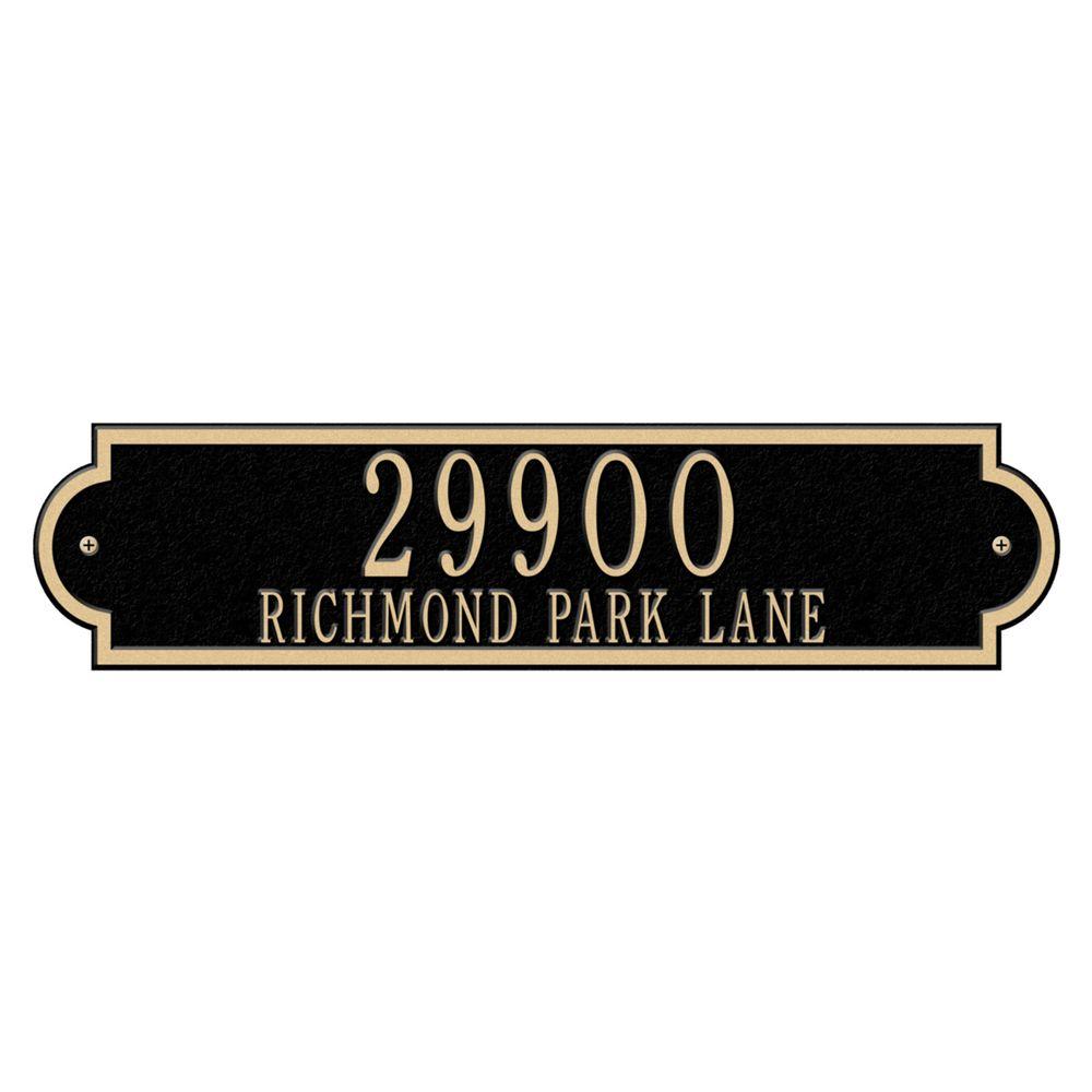 Whitehall Products Hartford Rectangular Bronze/Gold Estate Wall 2-Line ... Whitehall Products Hartford Rectangular Bronze/Gold Estate Wall 2-Line ...