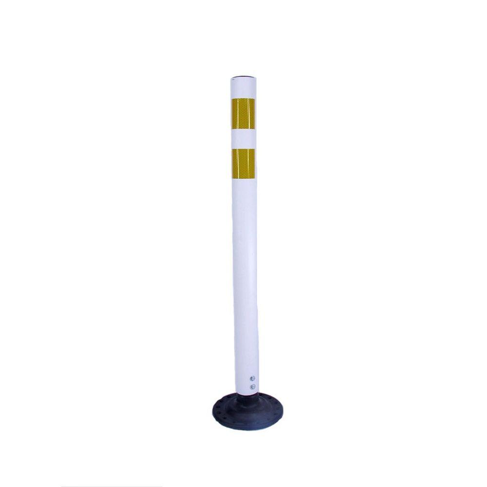 Three D Traffic Works 36 in. Yellow Delineator Post and Base with High ...