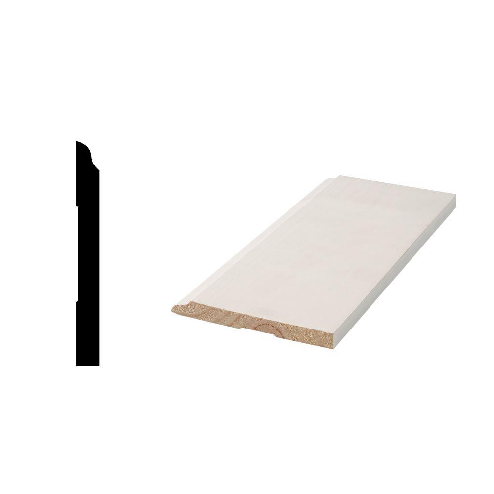 Woodgrain Millwork WM 658 9/16 in. x 5-1/4 in. Primed Finger-Jointed ...