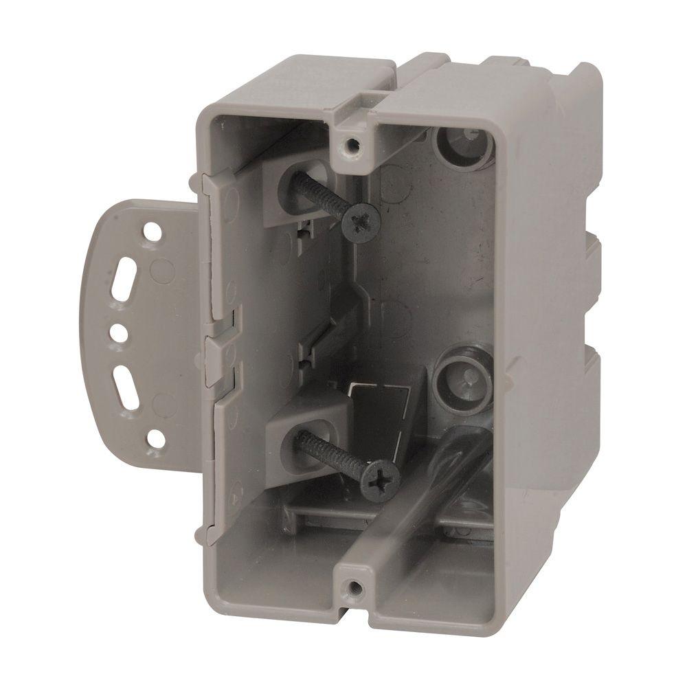 Madison Electric Products Smart Box 1-Gang Adjustable Depth Device Box ... Madison Electric Products Smart Box 1-Gang Adjustable Depth Device Box ...