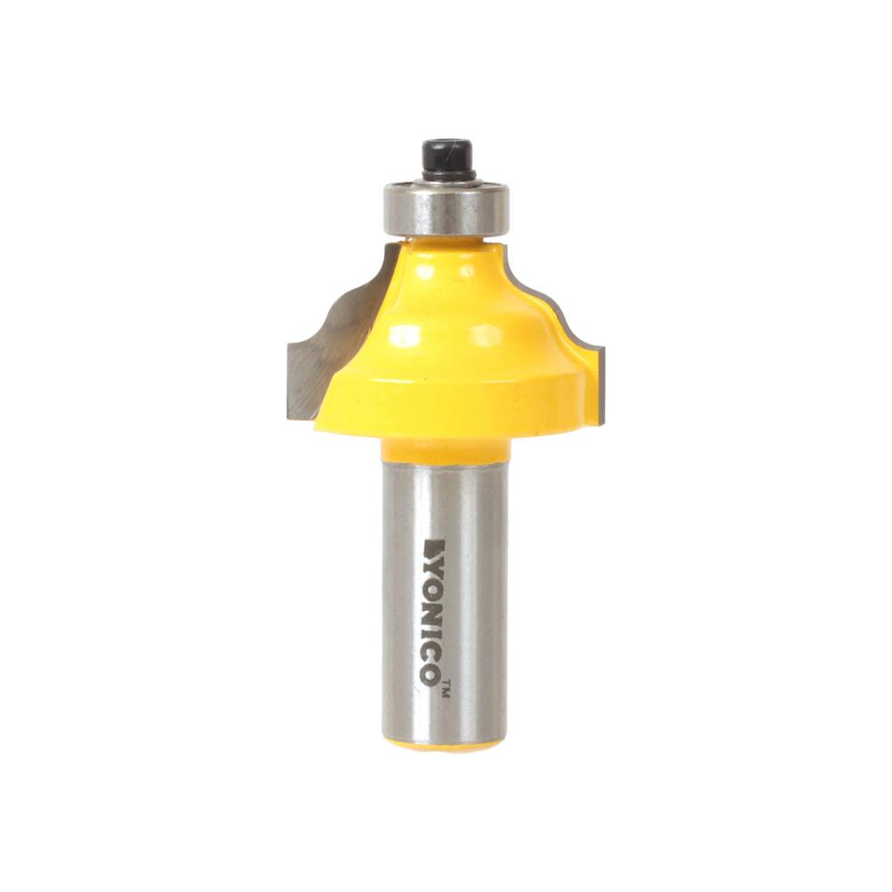 Yonico 1/2 in. x 1/2 in. Carbide Wavy Edge Forming Shank Tipped Router ...