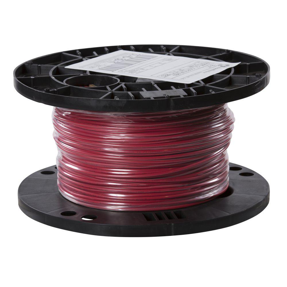 Southwire 500 ft. 12 Red Stranded CU XHHW Wire-37103971 - The Home Depot