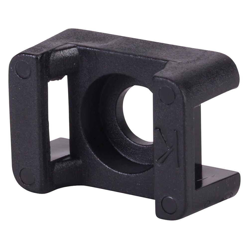 NSi Industries Saddle Mount for Cable Tie, Black (100-Pack)-SM-3-B ...