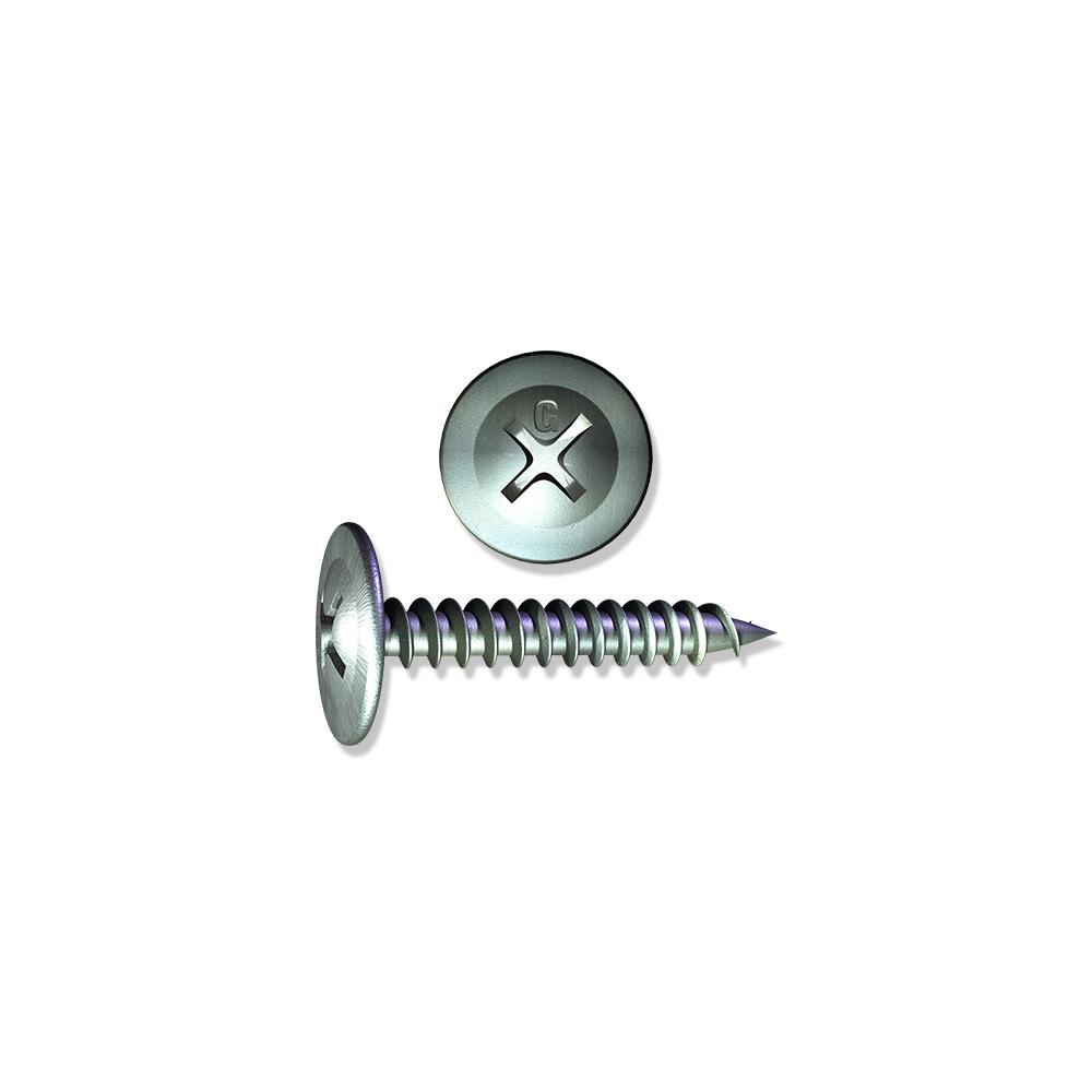 Grabber #8 x 3 in. Phillips Modified Truss-Head Screw (25-Pack)-21765 ...