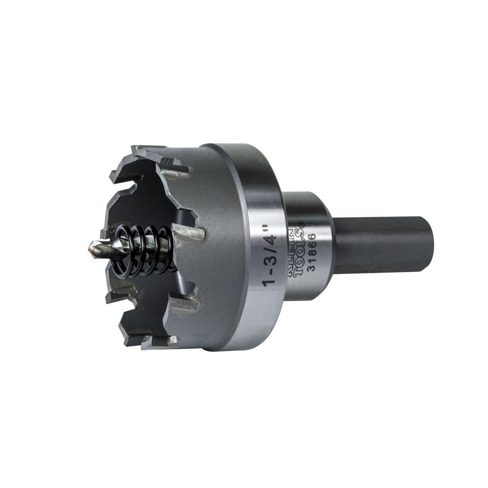 Klein Tools 1-3/4 in. Carbide Hole Cutter-31866 - The Home Depot