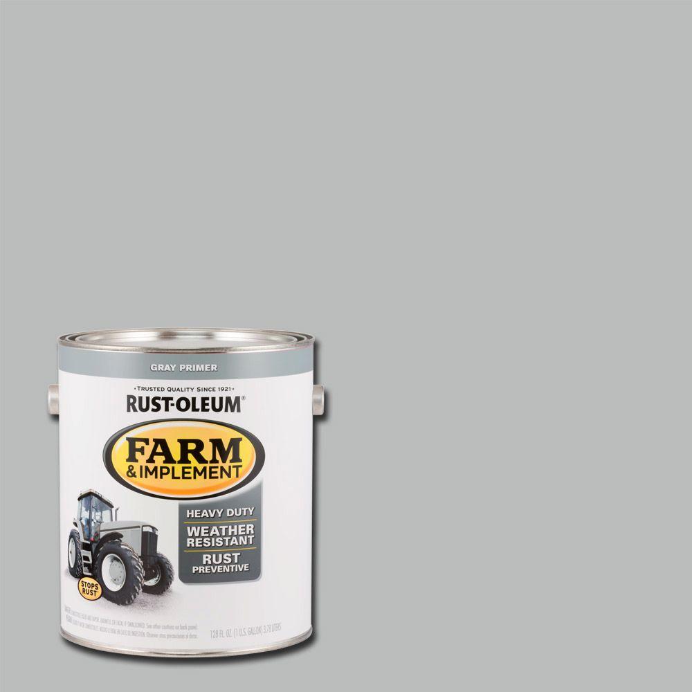 Rust-Oleum 1 gal. Farm & Implement Gray Primer (2-Pack)-280169 - The ...