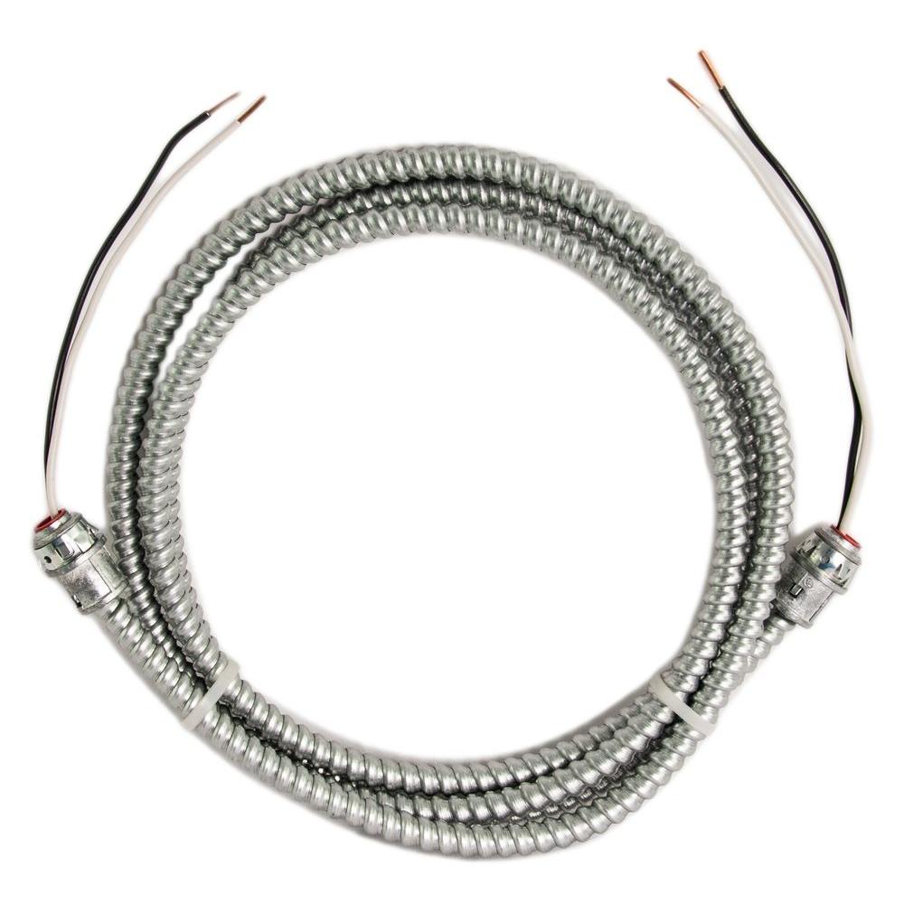 Southwire 12 2 X 8 Ft Solid CU BX AC Duraclad Armored Steel Cable southwire-12-2-x-8-ft-solid-cu-bx-ac-duraclad-armored-steel-cable