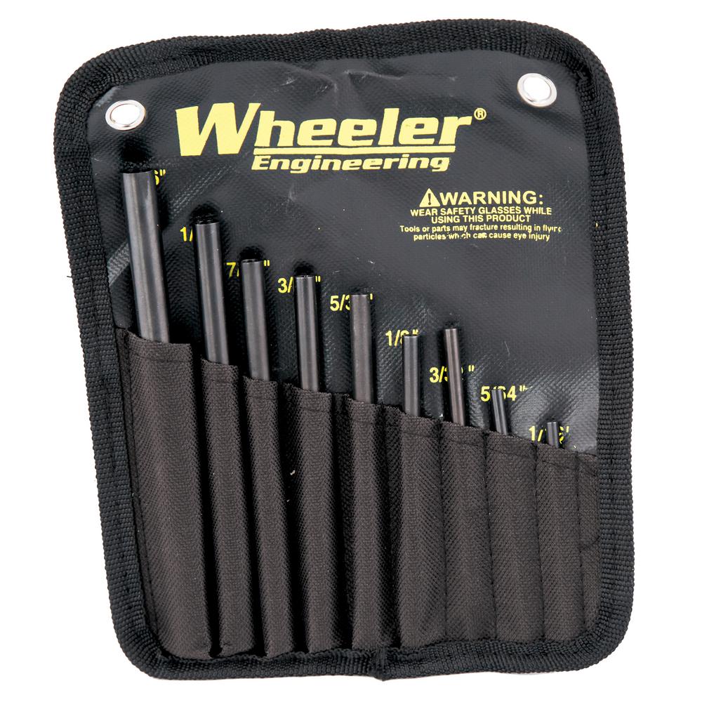 Unbranded Roll Pin Starter Punch Set With Sheath 9 Piece 710910 The unbranded-roll-pin-starter-punch-set-with-sheath-9-piece-710910-the