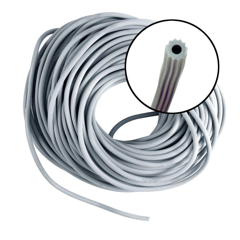 Prime-Line 0.23 in. x 200 ft. Gray Vinyl Glass Glazing Spline-P 7771 ...