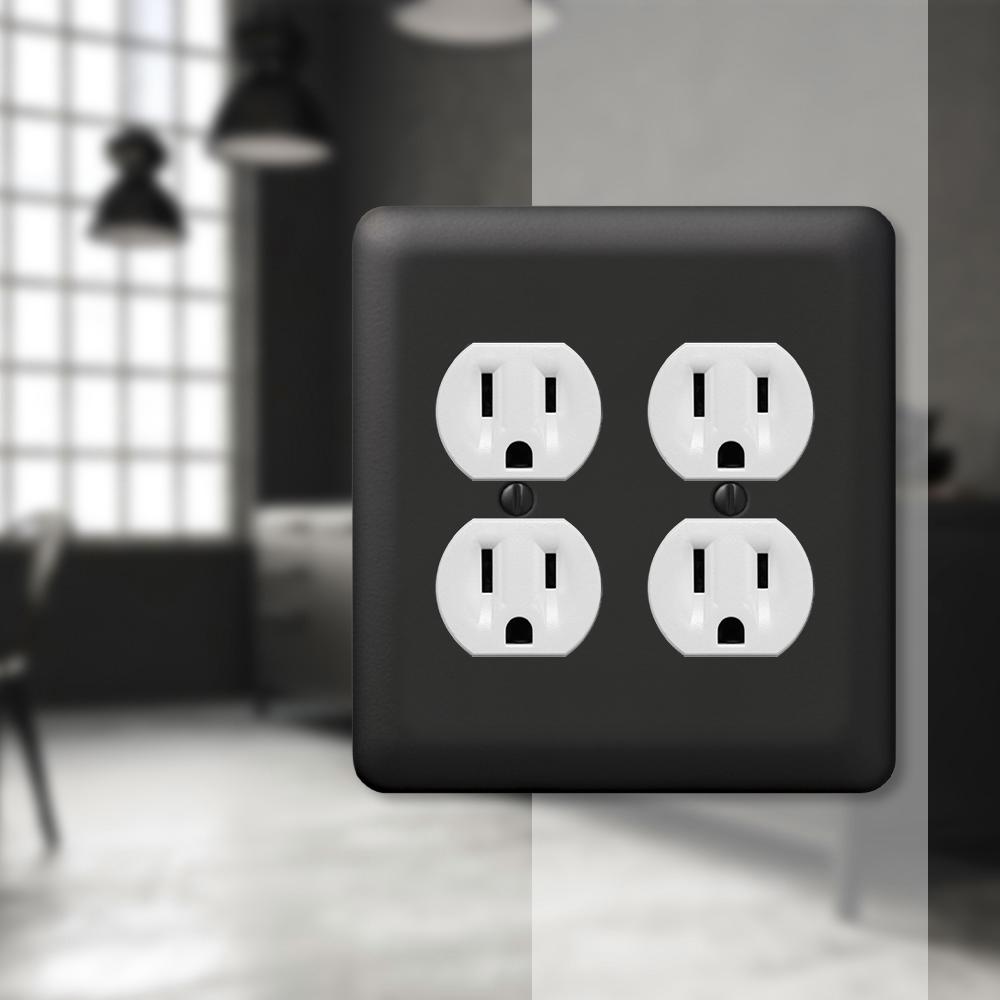 Black - Outlet Wall Plates - Wall Plates - The Home Depot