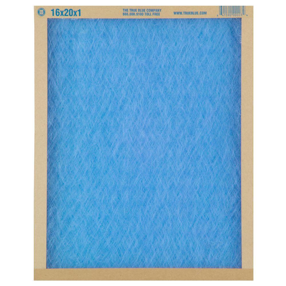 True Blue 16 In X 20 In X 1 In Fiberglass FPR 1 Air Filter 116201
