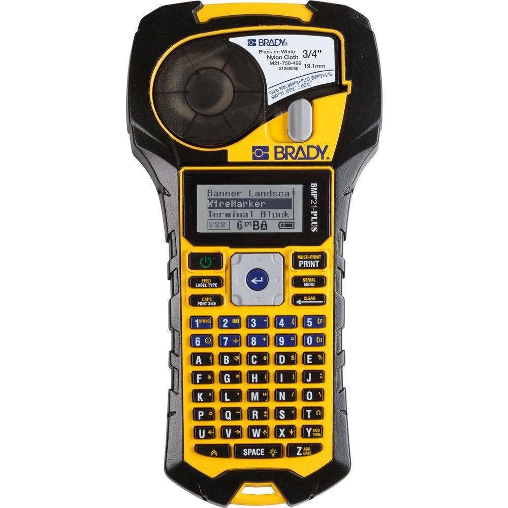 Brady Portable Label Printer BMP21 PLUS The Home Depot