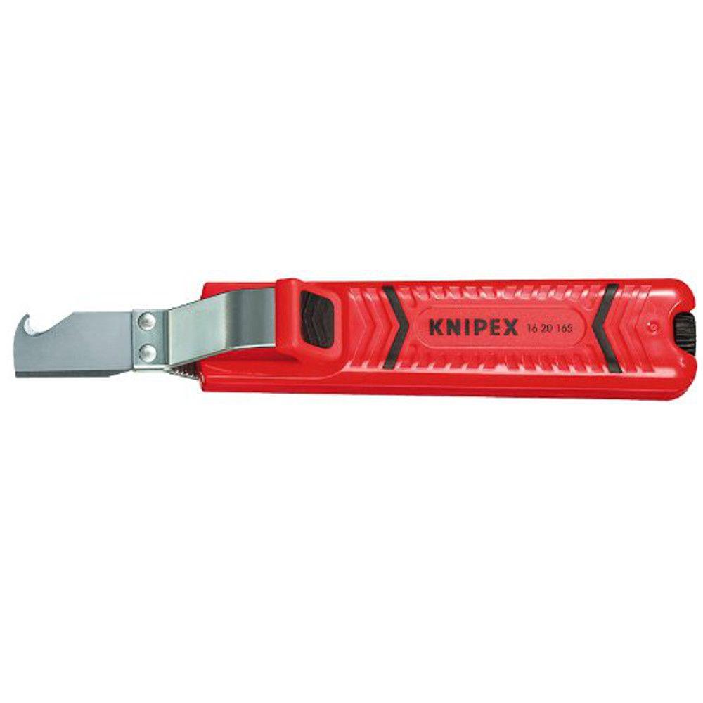 KNIPEX 6-1/2 in. Cable Knife with Hook Blade-16 20 165 SB - The Home Depot