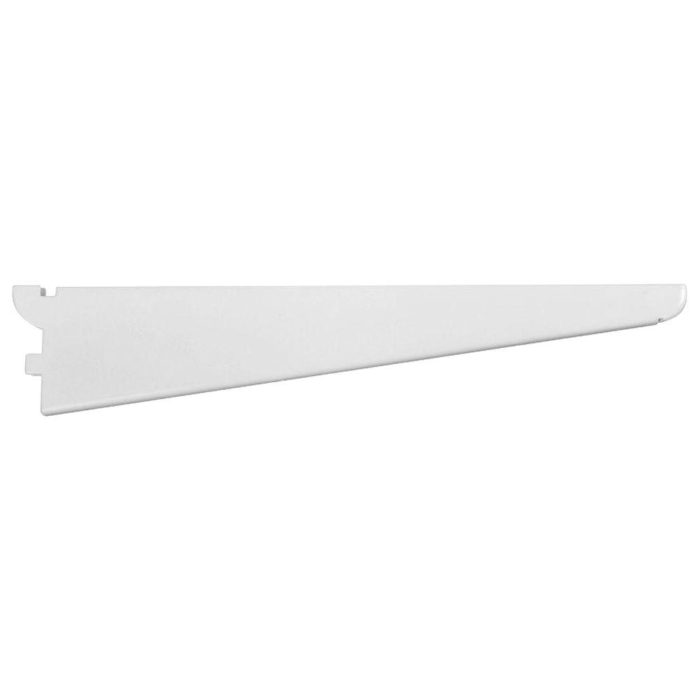 Everbilt 14.5 in. x 2.7 in. White Super Duty Shelf Bracket-EB-0202-14WT ... Everbilt 14.5 in. x 2.7 in. White Super Duty Shelf Bracket-EB-0202-14WT ...