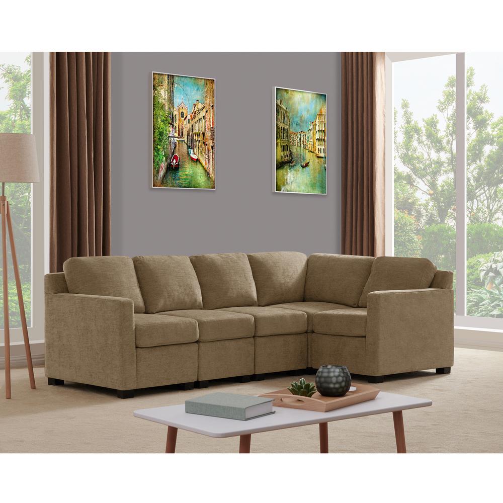 Herringbone Sofa Sectional | Baci Living Room