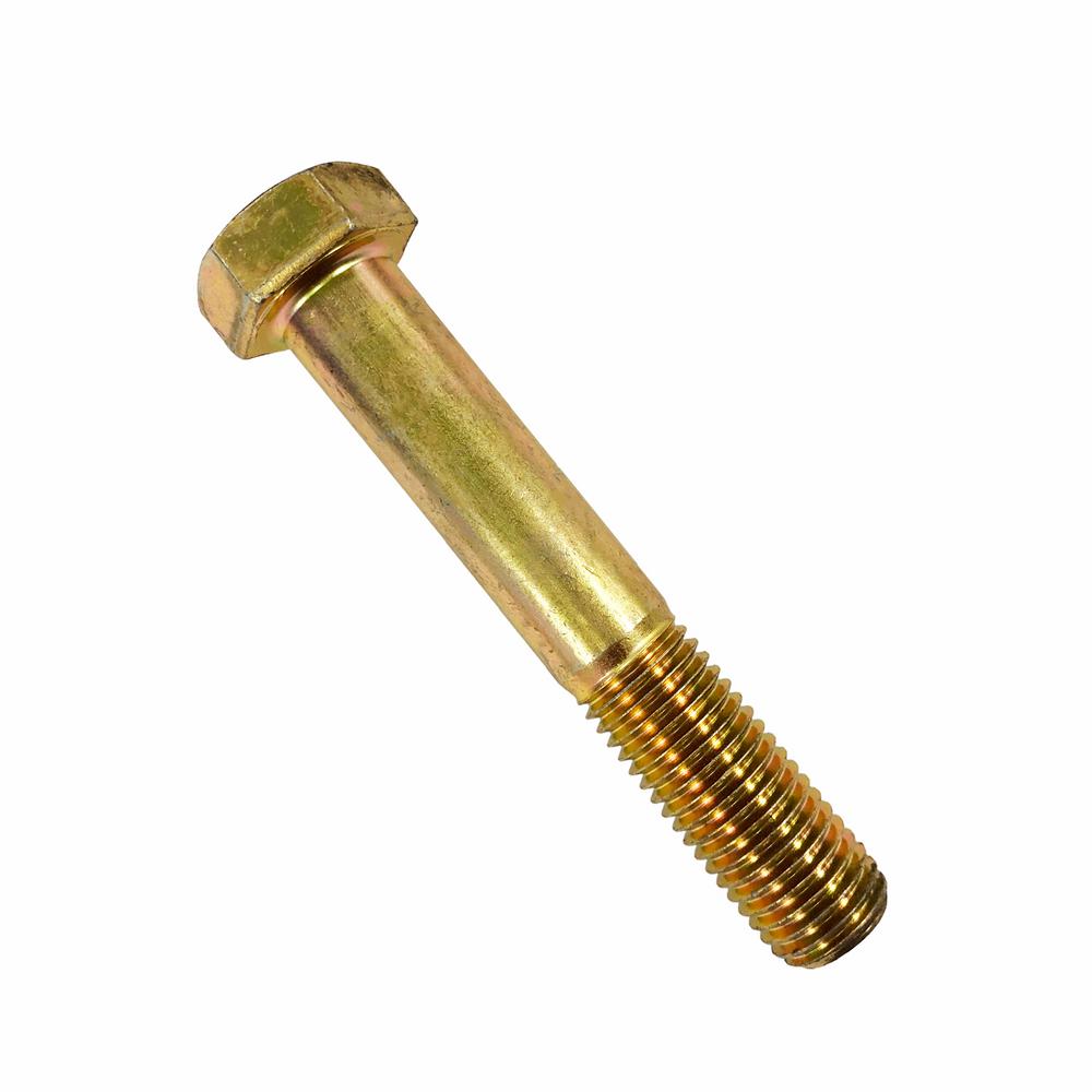 Robtec 5/8 in. x 6 in. Yellow Zinc Grade 8 Hex Bolt (2 per Bag)-CS8YC ...