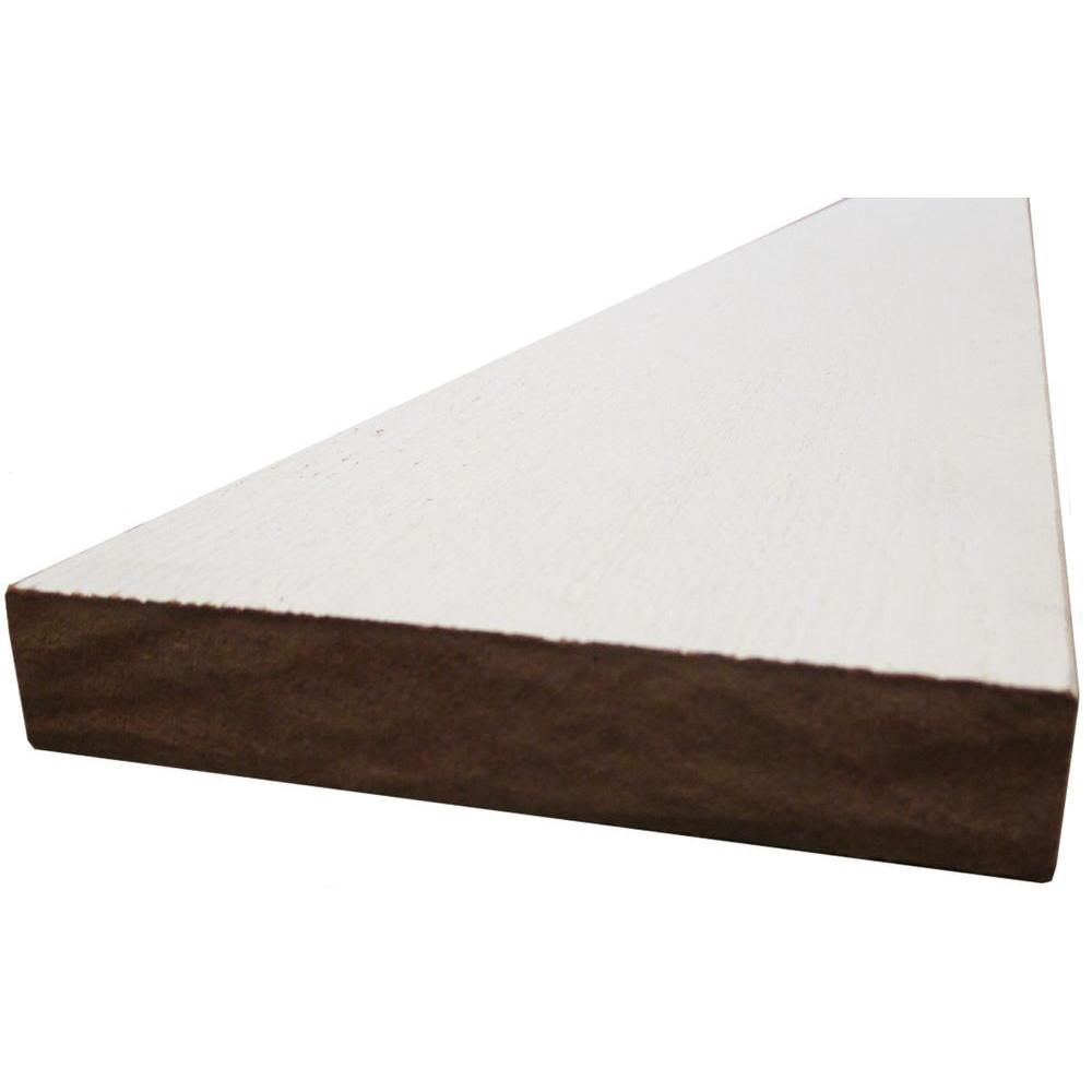 MiraTEC 1 in. x 6 in. x 8 ft. Gray Composite Trim-2313128 - The Home Depot