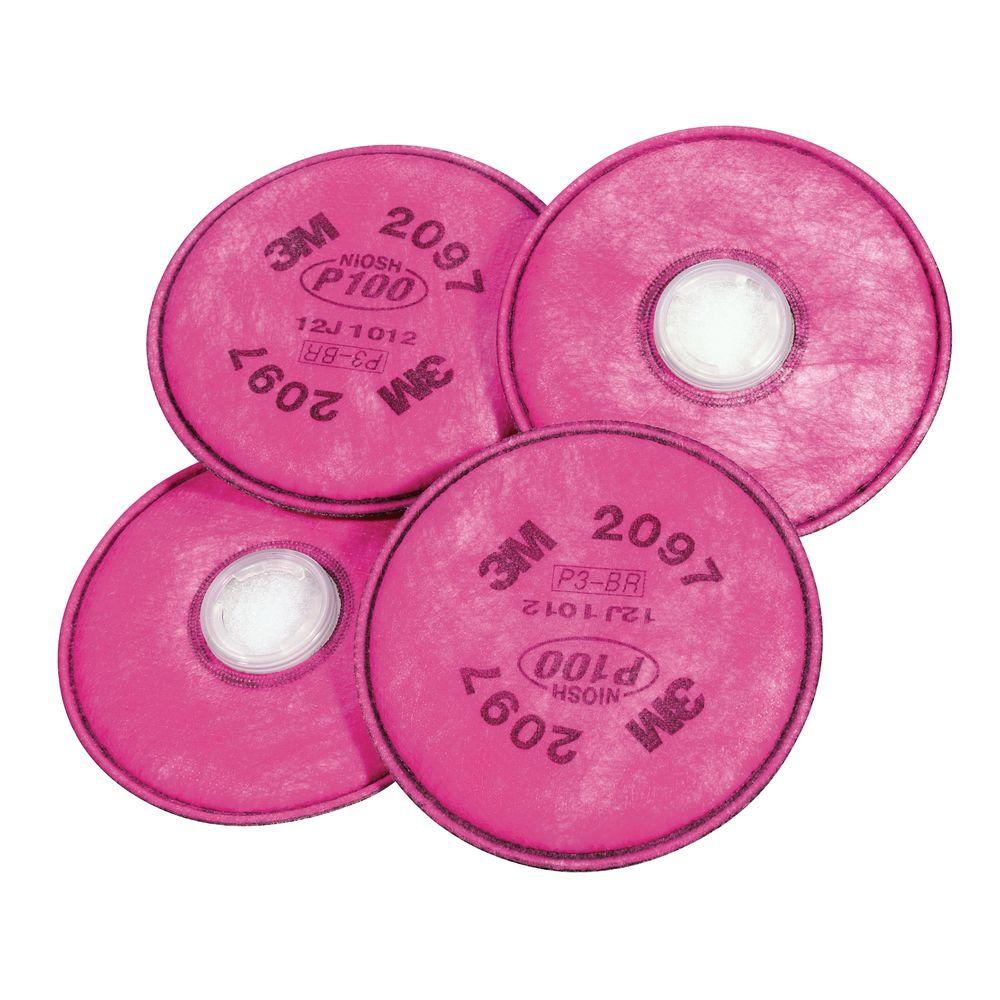 3M P100 Particulate Filters 2 Pair 2097PA1 A The Home Depot 3M P100 Particulate Filters 2 Pair 2097PA1 A The Home Depot