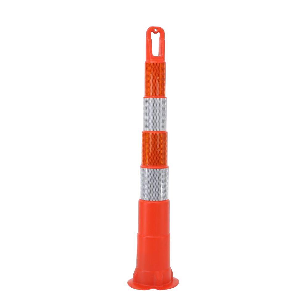 Three D Traffic Works 42 in. Orange Safety Cone without Base and 4 ...