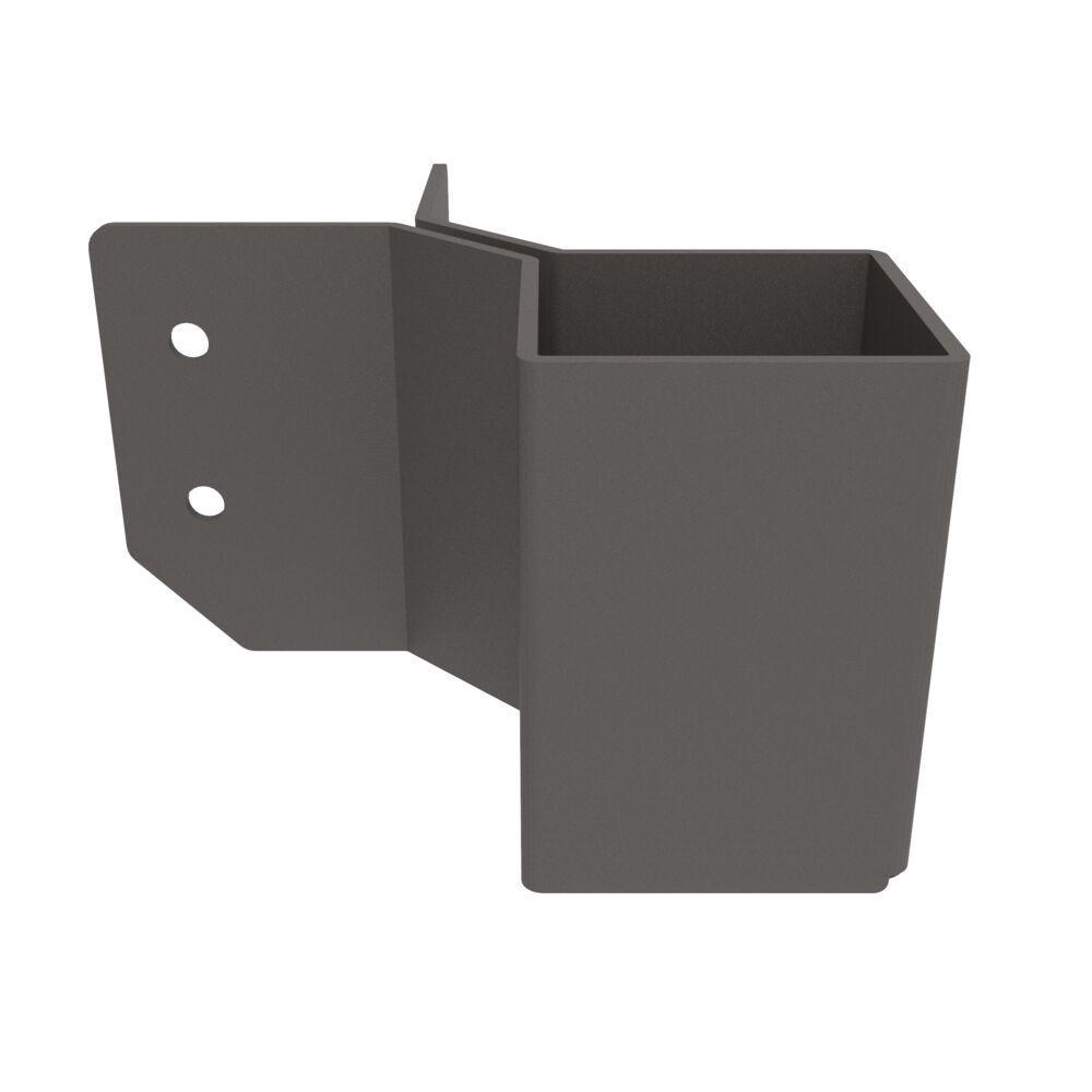 Veranda Aluminum Rail Fascia Mount Out Corner Bracket MZ-73045493 - The ...