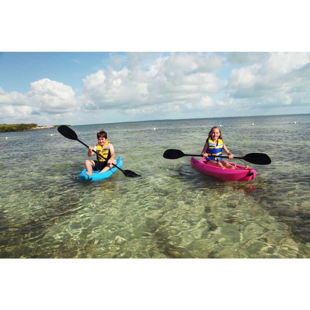Youth Wave Kayak 6 ft With Paddles Kids Ages 5 And Up 130 Lbs Water ...