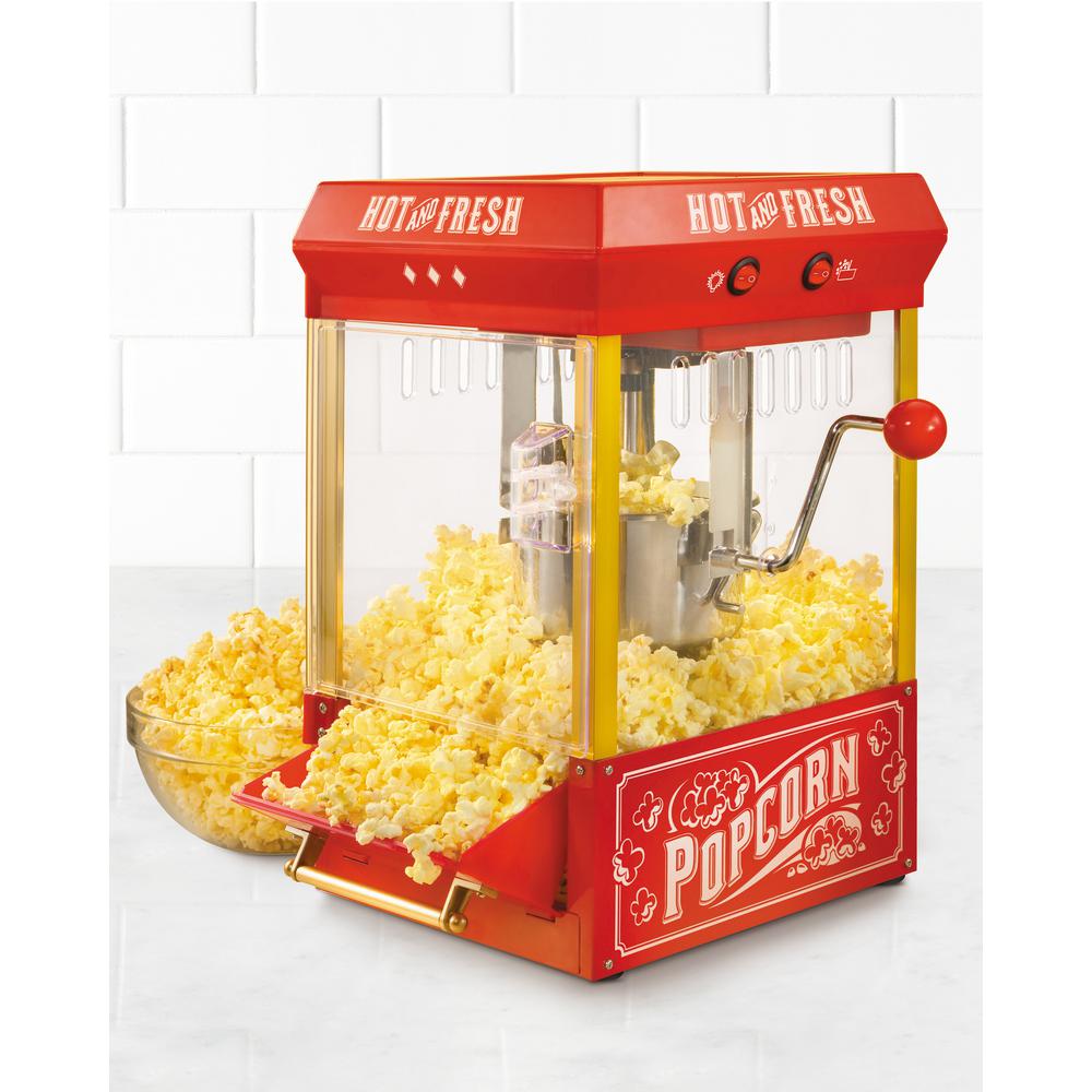 Nostalgia Vintage Collection Kettle Popcorn Maker KPM200 The Home Depot