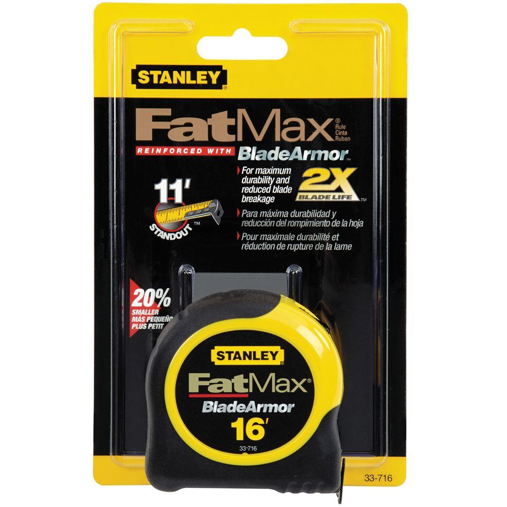 TAPE MEASURE 16 Ft X 1 1 4 Inch Stanley Fatmax Metric SAE Hand Tool tape-measure-16-ft-x-1-1-4-inch-stanley-fatmax-metric-sae-hand-tool