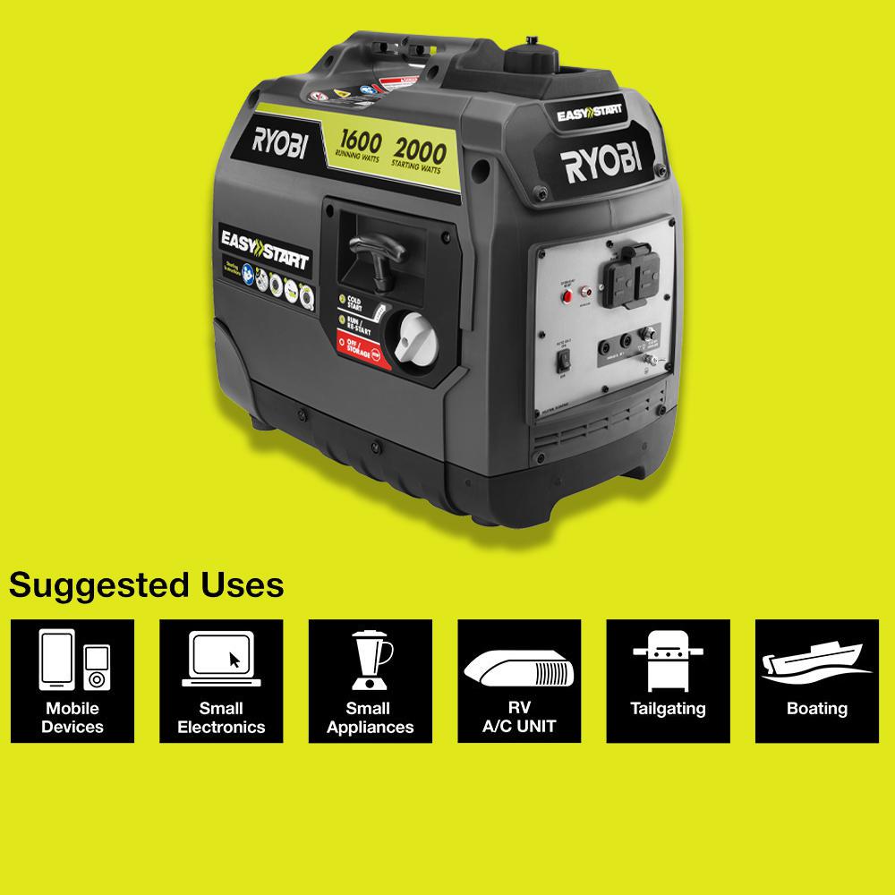 RYOBI - Generators - Outdoor Power Equipment - The Home Depot