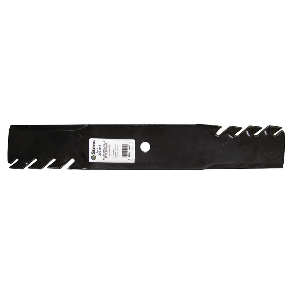 STENS Silver Streak Toothed Lawn Mower Blade for Exmark, Gravely, Great ...