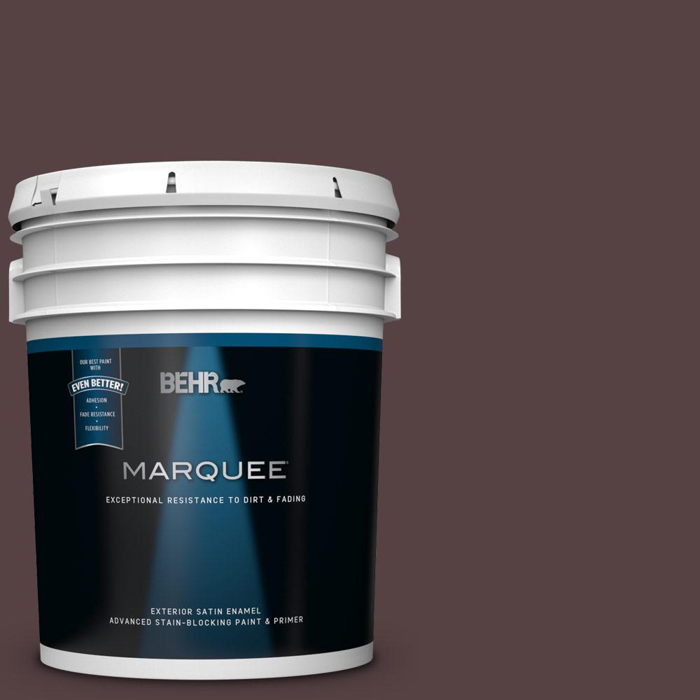 BEHR MARQUEE 5 gal. #MQ1-44 Wild Boysenberry Satin Enamel Exterior ... BEHR MARQUEE 5 gal. #MQ1-44 Wild Boysenberry Satin Enamel Exterior ...