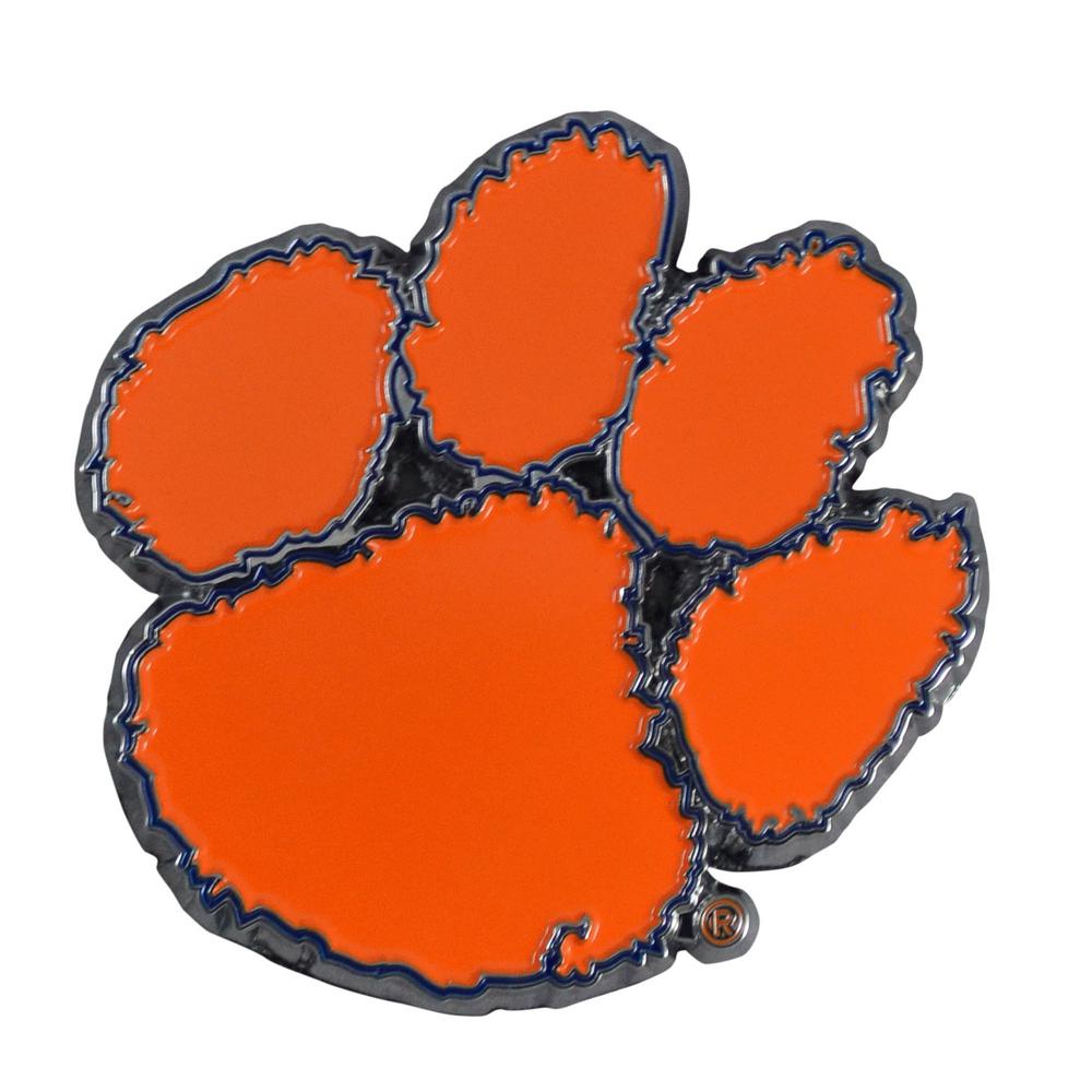 FANMATS 3 in. x 3.2 in. NCAA Clemson University Color Emblem-22207 ...