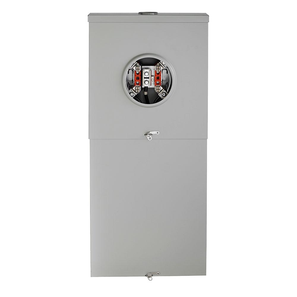 Leviton 150 Amp 8-Space Outdoor Load Center Meter Main with Main ...