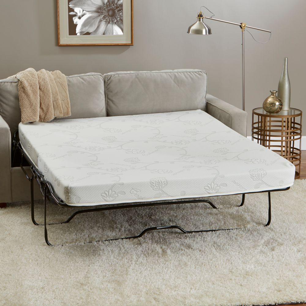 InnerSpace Luxury Products 60 In W X 72 In L Queen Size Memory Foam